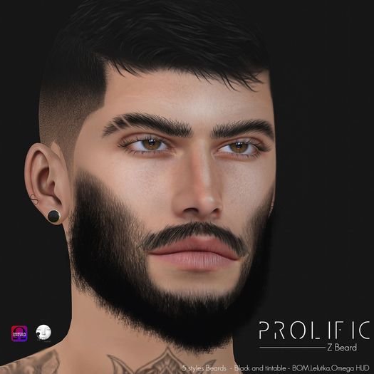 Second Life Marketplace - [Prolific] Z Beard